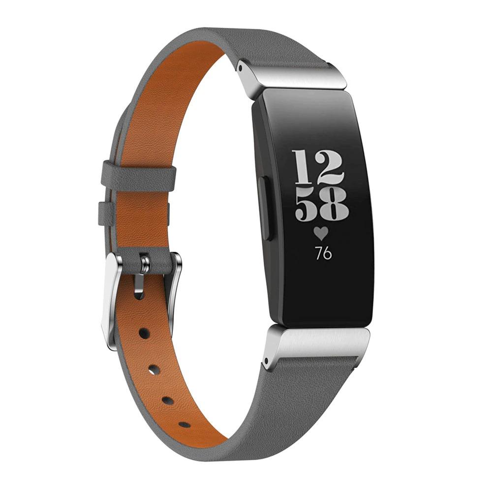 For Fitbit Inspire, Inspire HR & Inspire 2 | Leather Band | 3 Colors A ...